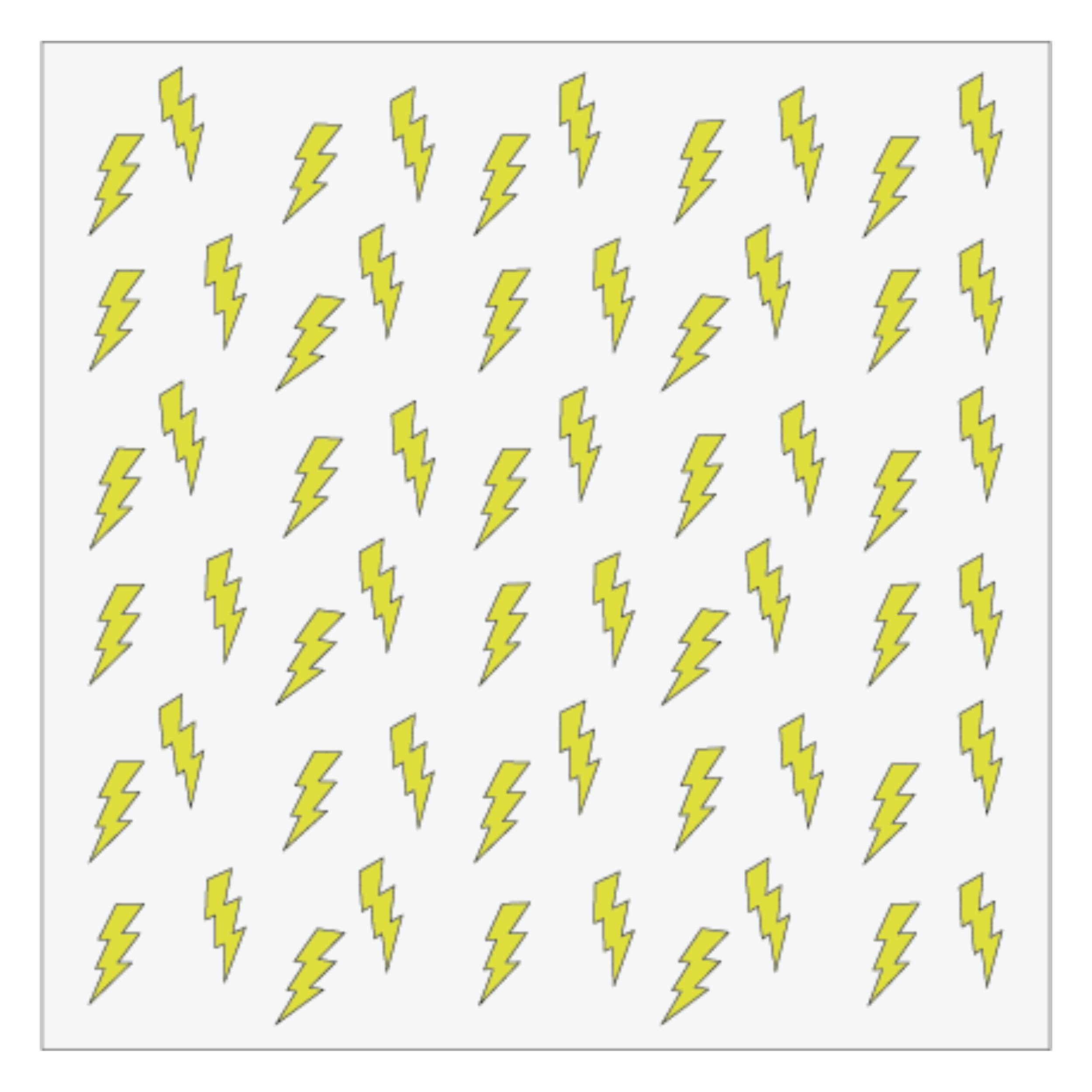 lightning bolt pattern