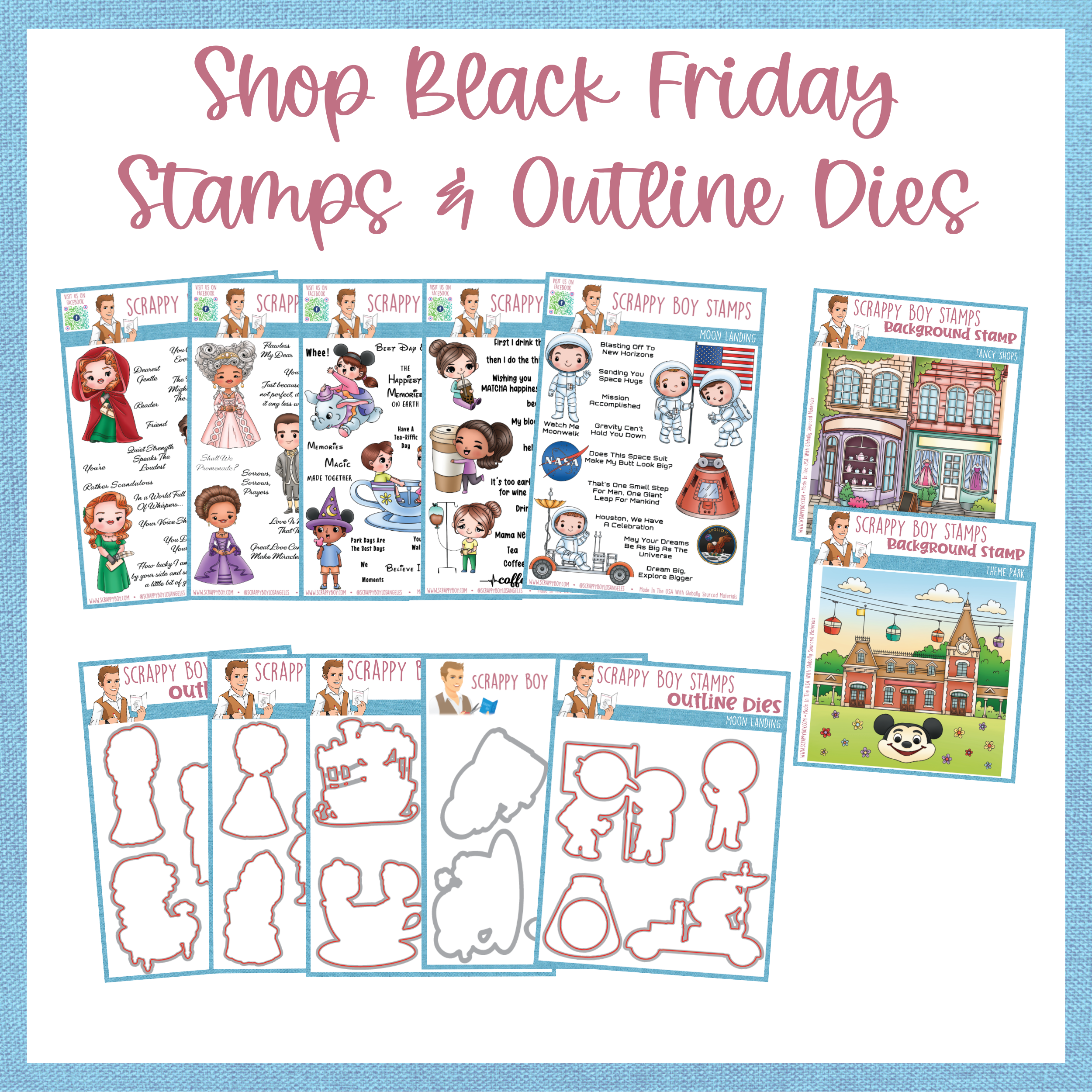 Black Friday Stamps & Outline Dies 2025 – Page 3 – Scrappy Boy Stamps