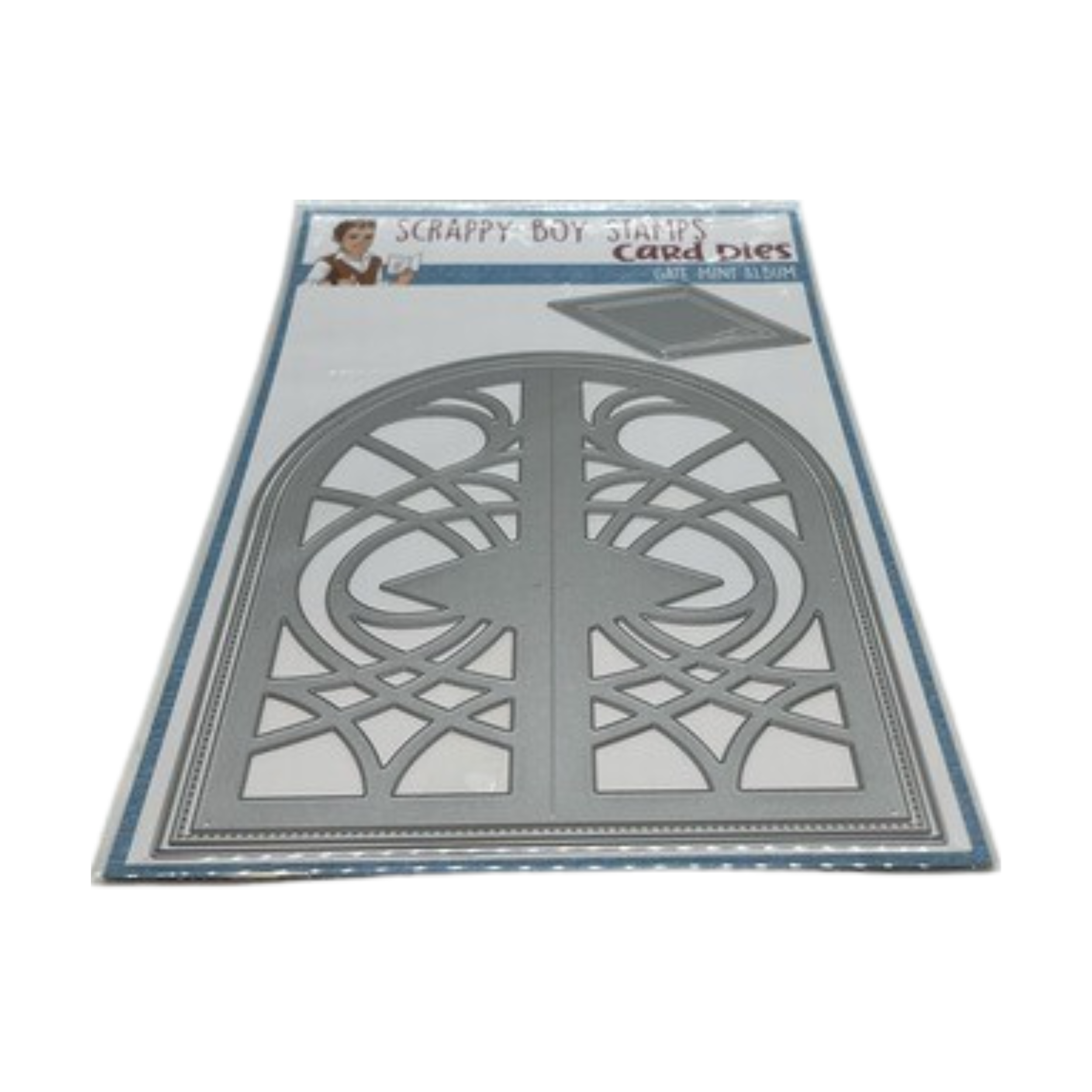 Gate Mini Album Die - Scrappy Boy Stamps