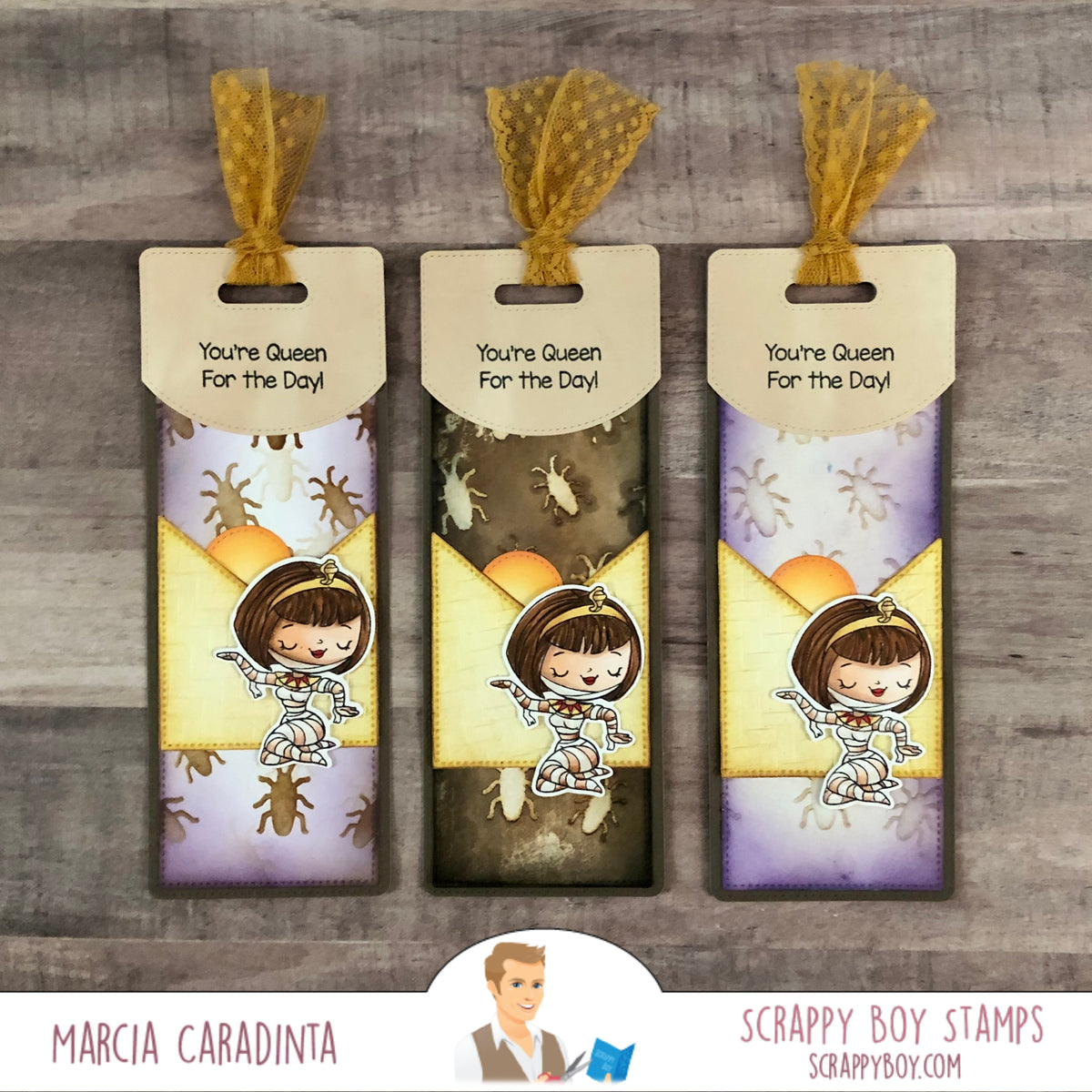 Bookmark & Toppers Die Set - Scrappy Boy Stamps