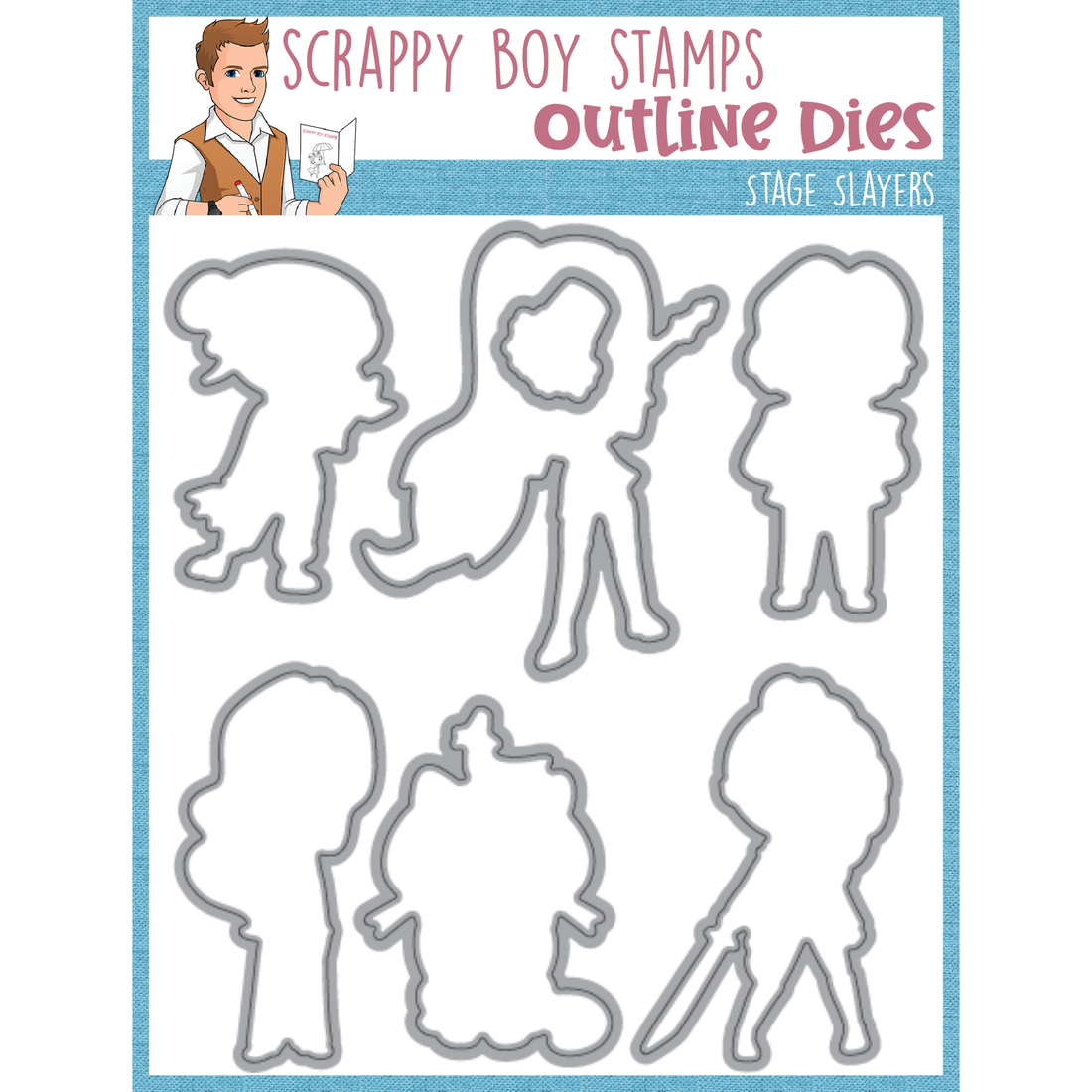 I Want It All Bundle - Stage Slayers Release - Scrappy Boy Stamps