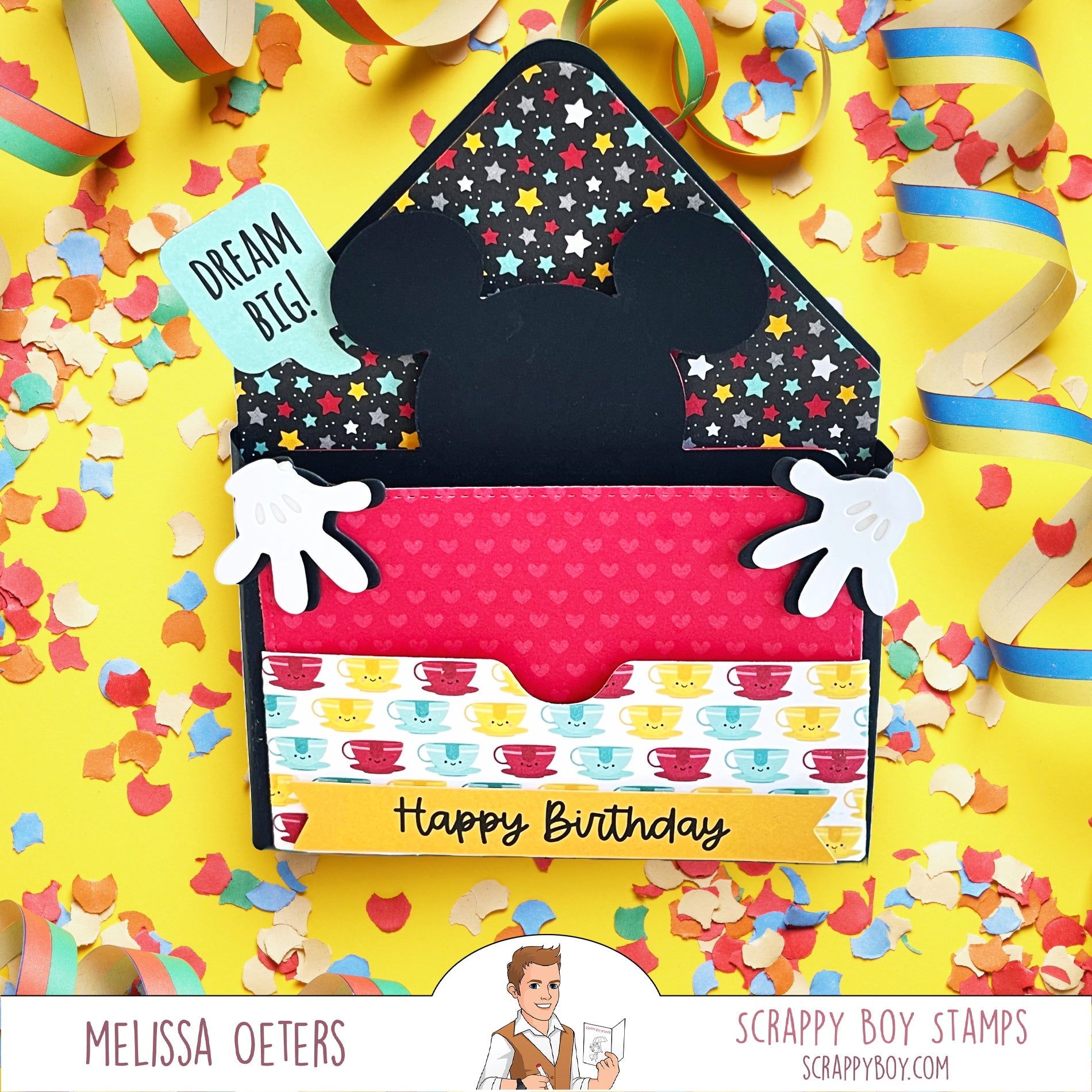 Pop Up Envelope Add On - Gift Card Holders Die Set - Scrappy Boy Stamps