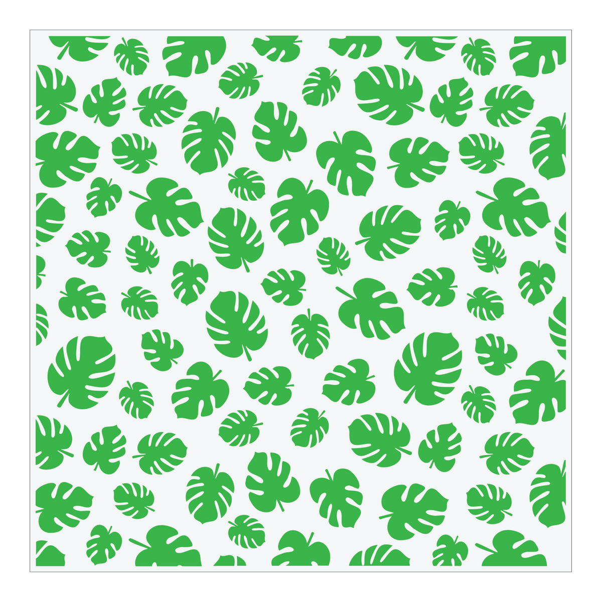 Island Leaves Background Stencil - Scrappy Boy Stamps