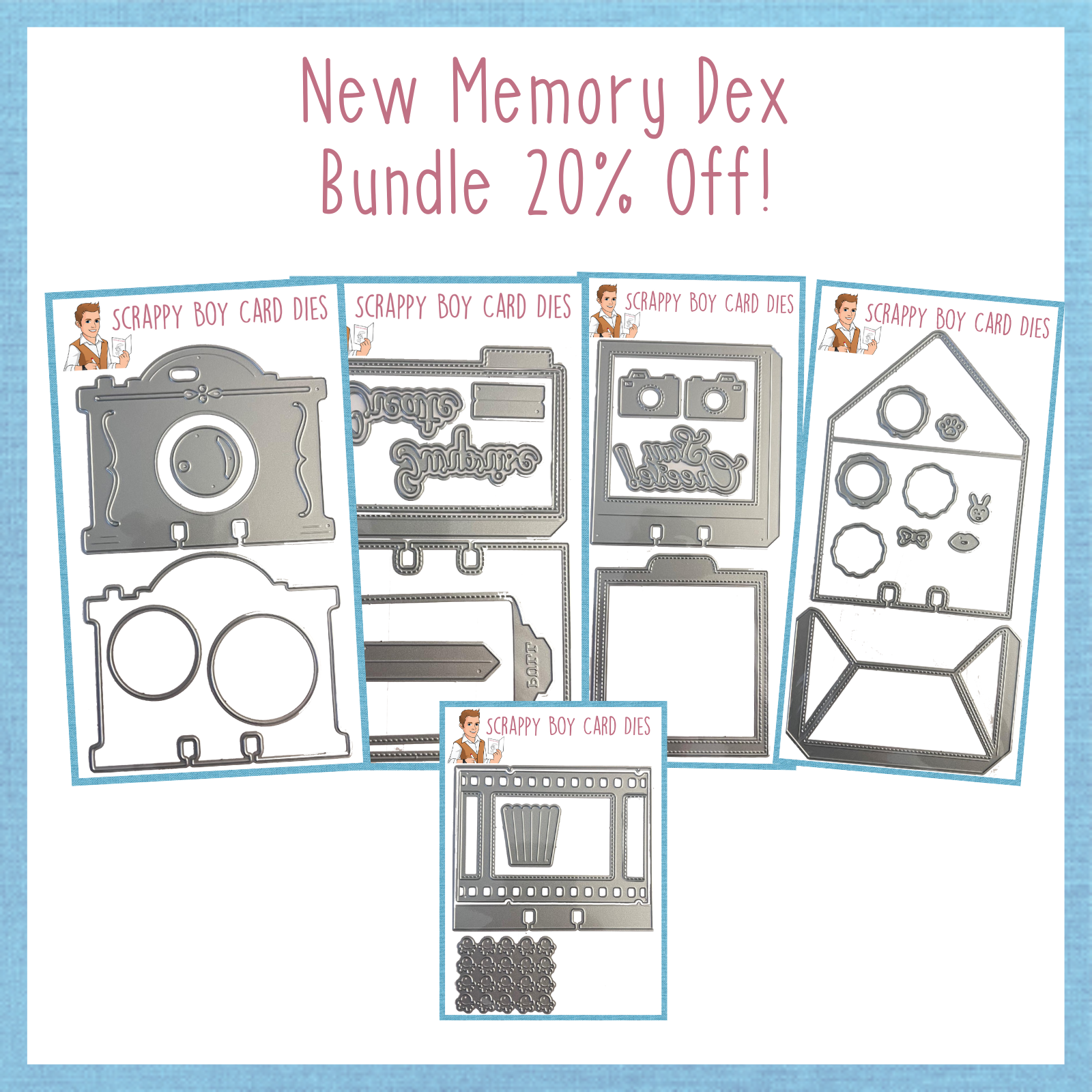 Memory Dex Get it now - Scrappy Boy Stamps