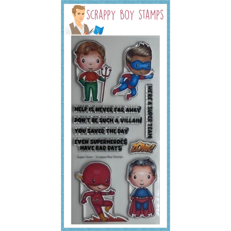 Stamps Get it now - Scrappy Boy Stamps