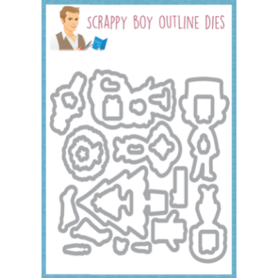 Outline Dies Get it now - Scrappy Boy Stamps